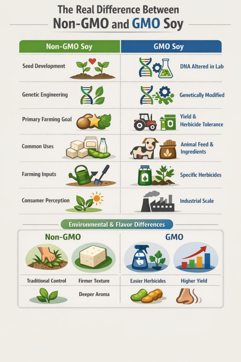 What Are Non-GMO Soybeans? Flavor, Health, Explained - SoyaMaya